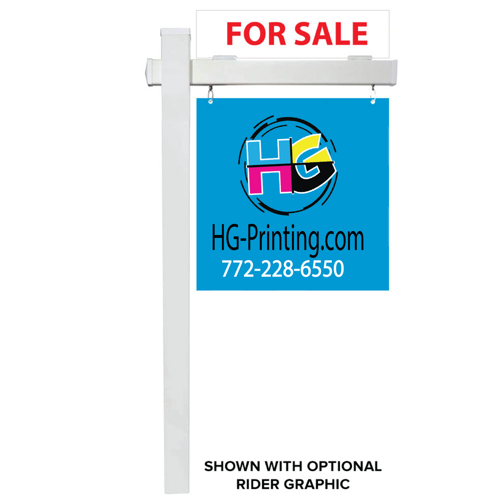 Realty Post Sign – HG Printing & Graphics