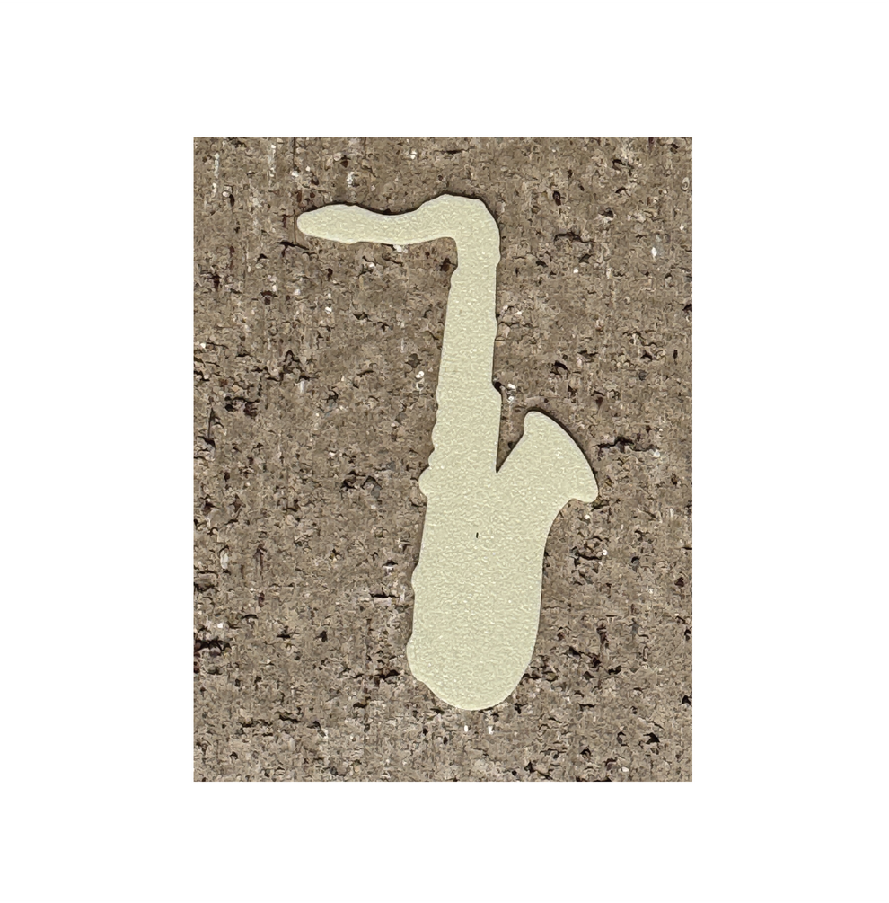 3D Printed Saxophone 3"1.50"x3mm (450 qauntity) – HG Printing & Graphics